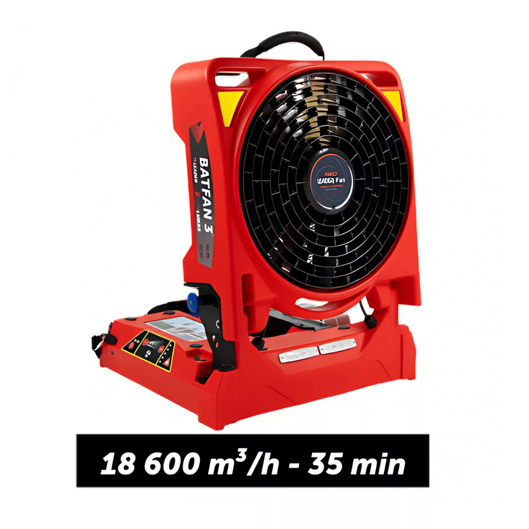 FIREFIGHTING BATTERY FAN WITH SWAPPABLE LITHIUM BATTERY BATFAN LUKAS ...